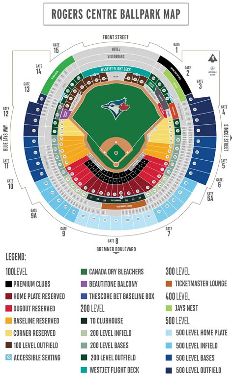 Dodger Stadium Seating Map With Seat Numbers