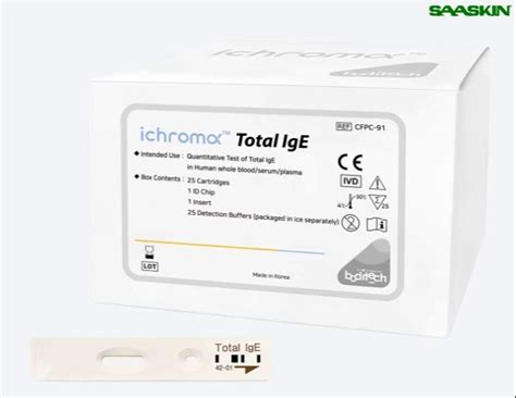 Ichroma Total Ige Test At Best Price In Chennai By Saaskin Corporation