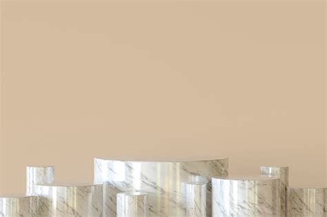 3d 일러스트레이션 고립 된 배경에 대리석 원통형 연단 프레젠테이션 스탠드 0명에 대한 스톡 사진 및 기타 이미지 0명 3차원 형태 강단 Istock