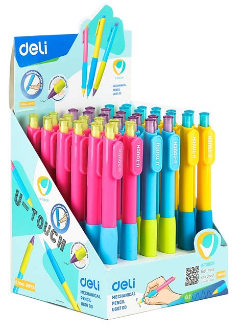 მექანიკური ფანქარი Deli 0 7მმ წვერით · საკანცელარიო