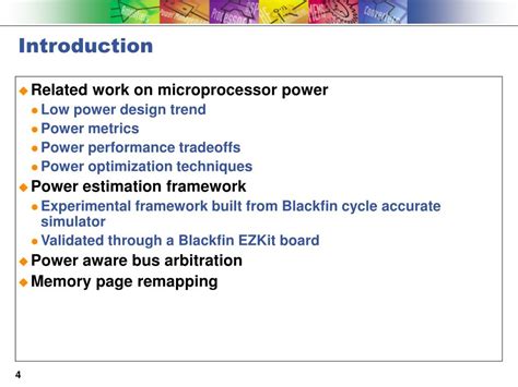 Ppt System Level Memory Bus Power And Performance Optimization For