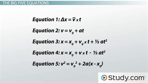What Are The Three Equations Of Motion Tessshebaylo