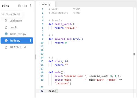 Solved Hellopy Files 1 Name Fixme Fixme Assignment