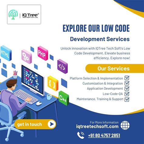 Iqtreetechsoft On Linkedin Iqtreetechsoft Lowcodedevelopment Digitaltransformation Innovation…