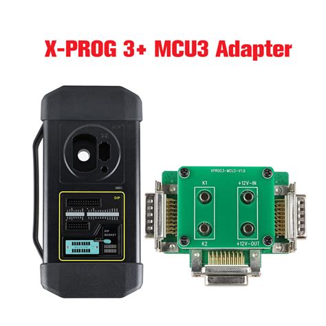 LAUNCH X PROG 3 Advanced Immobilizer Key Programmer Plus MCU3 Adapter Work On Mercedes Benz