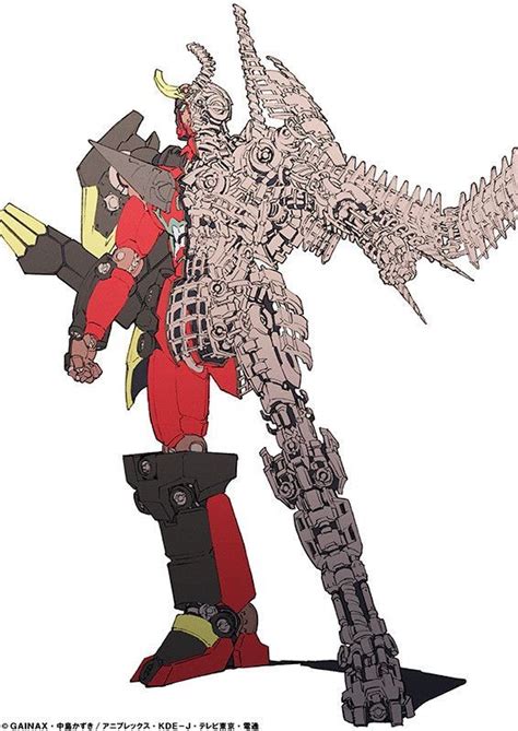 Gurren Lagann Biggest Mecha At Renee Jeter Blog