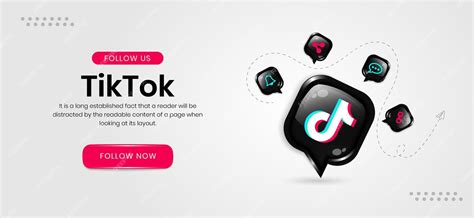 Premium Vector Social Media Tiktok Banners