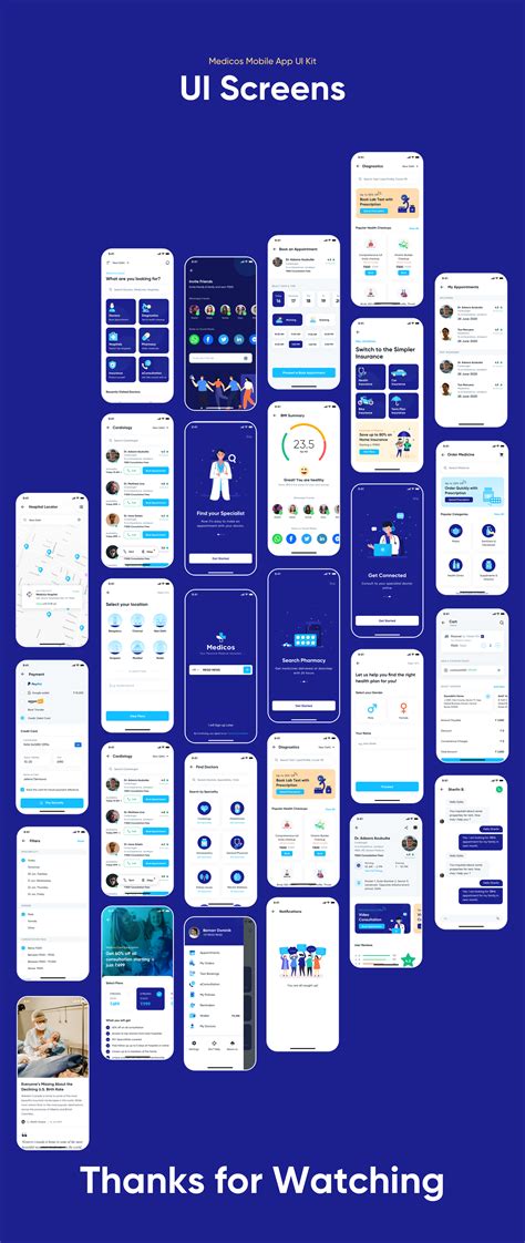Medicos Healthcare Mobile Sketch App Ui Kit Ui Kits Artofit