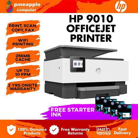 HP Officejet Pro All In One Wireless Fax Printer Print Scan Copy