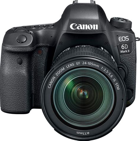 Customer Reviews Canon Eos 6d Mark Ii Dslr Camera With Ef 24 105mm F3