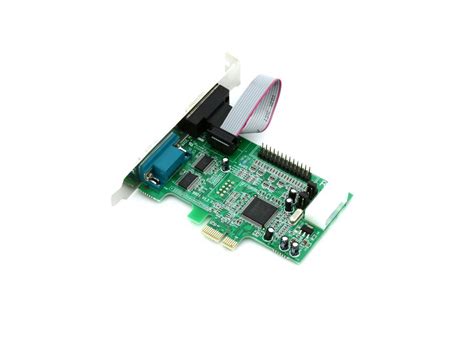 StarTech Com 2S1P Native PCI Express Parallel Serial Combo Card With 16550 UART Model PEX2S5531P