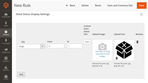 Custom Stock Status User Manual