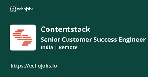 Contentstack Is Hiring Senior Customer Success Engineer I Tier 2