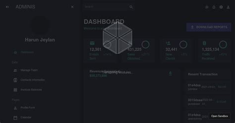 Reactdashboard Codesandbox