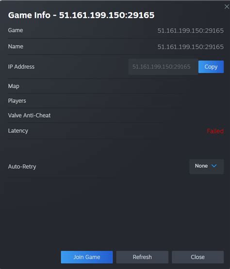Issue Joining Server Rspaceengineers