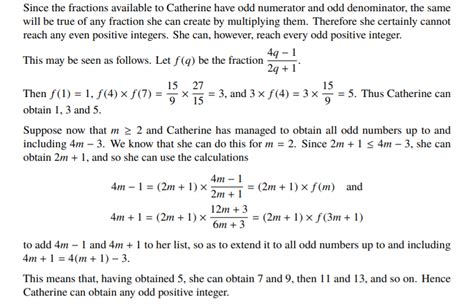 Induction Can Every Odd Integer Greater Than 1 Be Written As A
