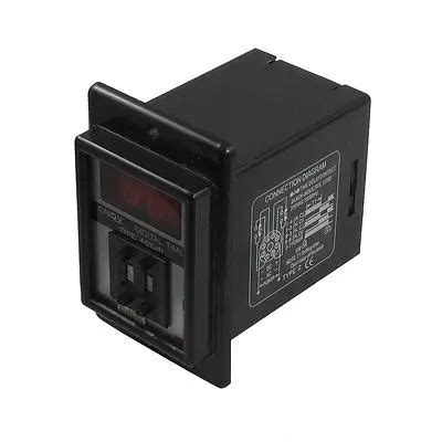 DC 12V 1 99 Minute Digital Timer Time Delay Relay 8 Pin ASY 2D In Relays From Home Improvement