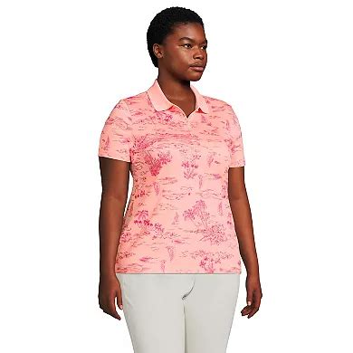 Plus Size Lands End Supima Cotton Polo Shirt