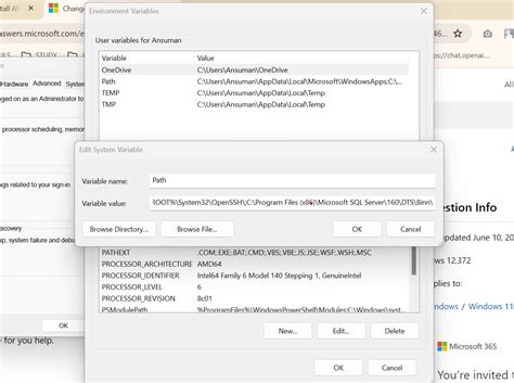 How To Fix The Edit System Environment Variables Under System