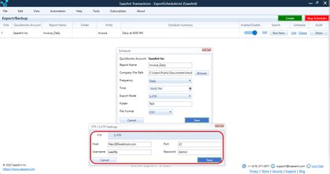 how to backup export your quickbooks desktop using saasant transactions