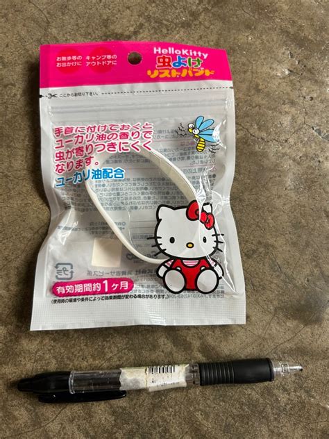 Hello Kitty Mosquito Repellent Bracelet Hobbies And Toys Toys And Games