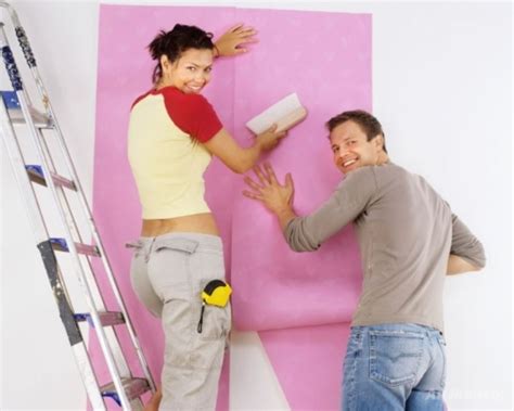 Как подогнать обои с рисунком + видео