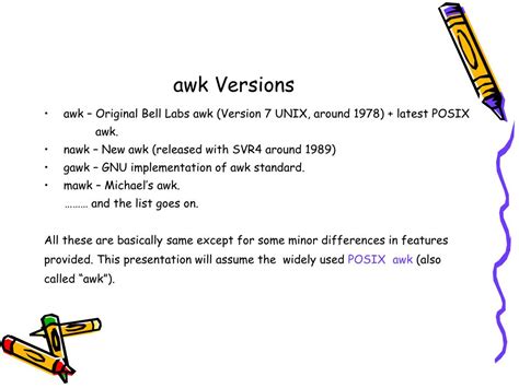 Ppt Introduction To Awk Powerpoint Presentation Free Download Id