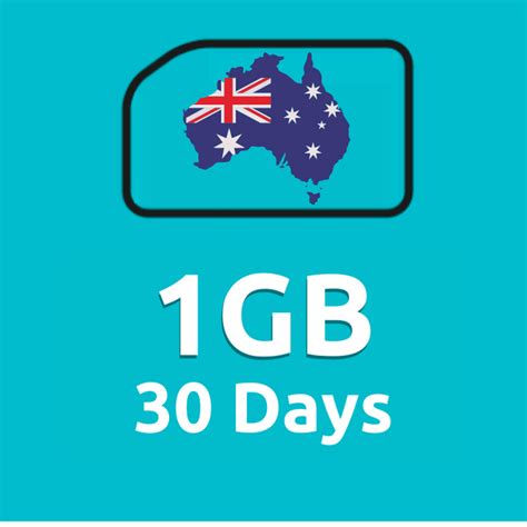 1gb 30 Days High Speed Cellular Data Plan For Australia Hinovision