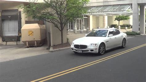 Woman Driving Maserati Quattroporte YouTube