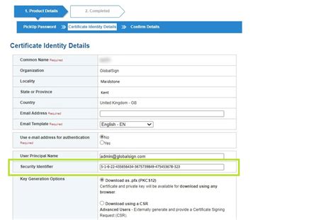 Introducing Security Identifier Sid Field Via Our Gcc Enterprise User Interface
