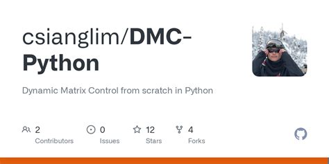 Github Csianglimdmc Python Dynamic Matrix Control From Scratch In