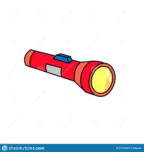 Torch Light Vector Illustration Stock Vector Illustration Of Vector Torch 275195475
