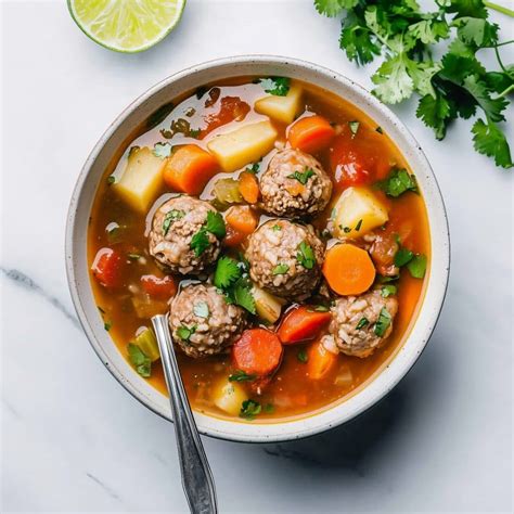 Albondigas Soup Insanely Good