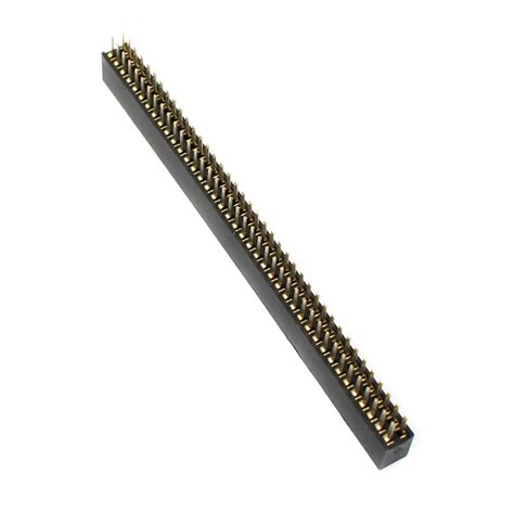 1 27mm 2×40 Pin Female Double Row Header Strip