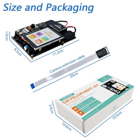 Freenove Development Kit For Esp32 S3 Wroom Cam