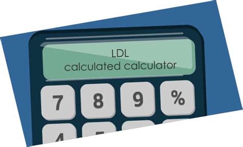 Ldl Calculated Calculator Medical Laboratory