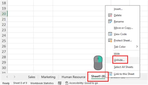 Ways To Unhide Sheets In Microsoft Excel How To Excel