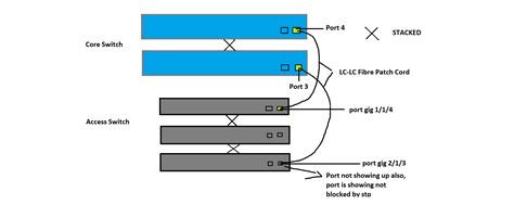 Solved Stacked Access Switch Port Not Showing Up Cisco Community