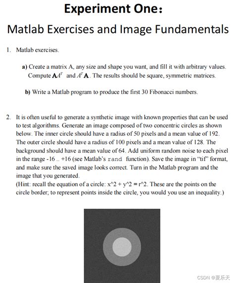 【数字图像处理实验】matlab Exercises And Image Fundamentals（内含遇到的graym的报错问题）matlab相机标定报错图片尺寸不同 Csdn博客