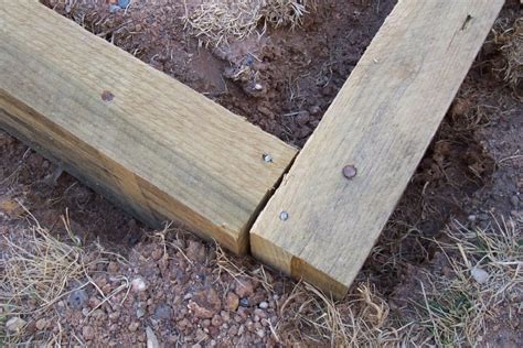 Photos How To Install Timber Sleeper Garden Edging And Review Alqu Blog