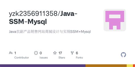 GitHub yzk Java SSM Mysql Java农副产品销售网站商城设计与实现SSM Mysql
