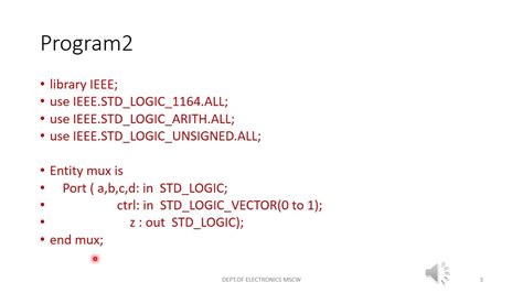 How To Write 41mux Using Case Statement In Vhdl Behavioral Modeling