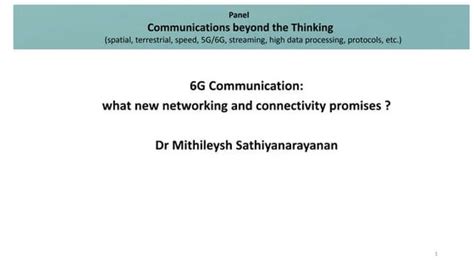 6g Wireless Communication Systems Pptx