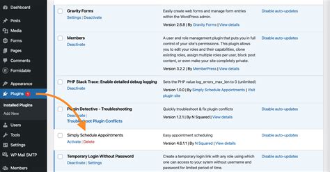 Uninstalling The Plugin Simply Schedule Appointments