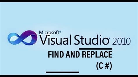 Find And Replace C Youtube