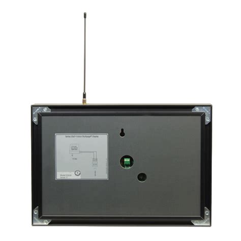 Model 35302 Wireless Dual 3 Digit Visual Pager System 3530