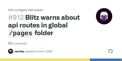 Blitz Warns About Api Routes In Global `pages` Folder · Issue 912 · Blitz Jslegacy Framework