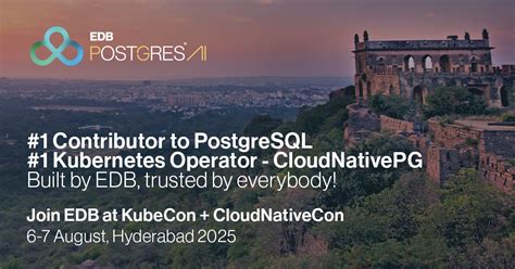 Edb To Showcase Postgres On Kubernetes At Kubecon India Edb Posted On The Topic Linkedin