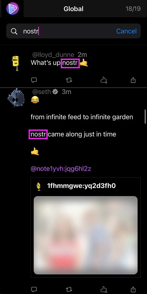 Search Notes For Keyword Feature Request Nip 50 · Issue 493 · Damus Iodamus · Github
