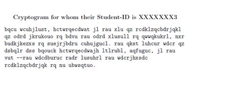 Solved 3 Cryptanalysis Of Substitution Ciphers In This